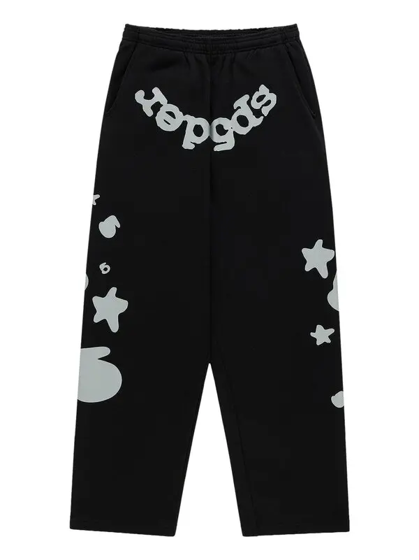 SP5DER Reflective Beluga Sweatpant - Black