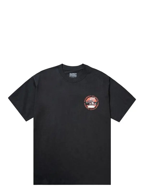MARKET Have A Nice Race T-shirt - Black