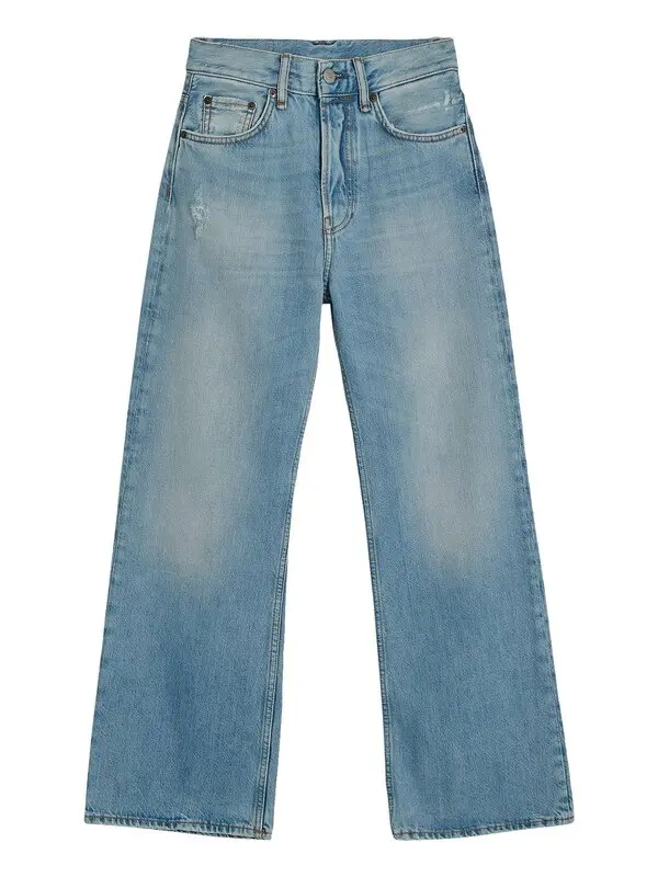 Acne Studios 2021f Loose Fit Jeans - Blue