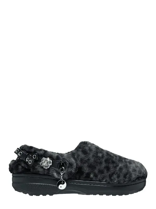 CROCS Unfurgettable Clog Grey Leopard - Black