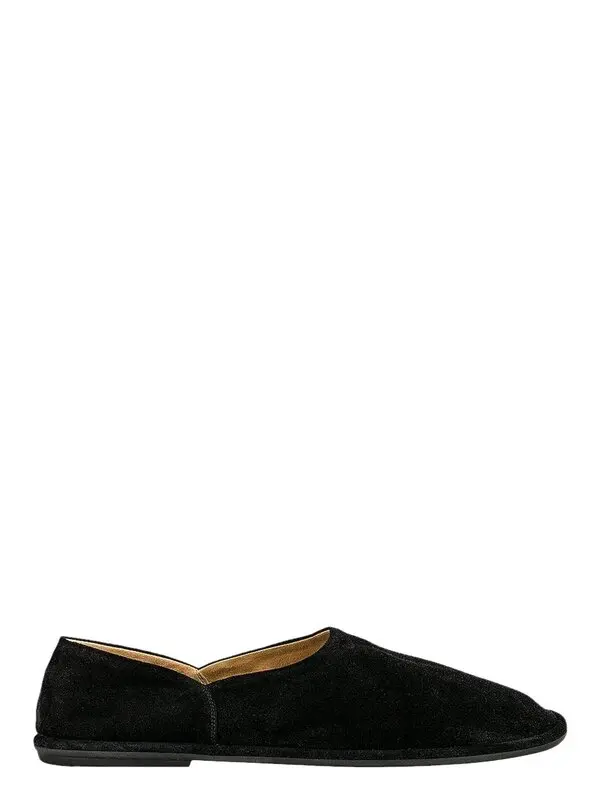 THE ROW Canal Slip On Flat - Black