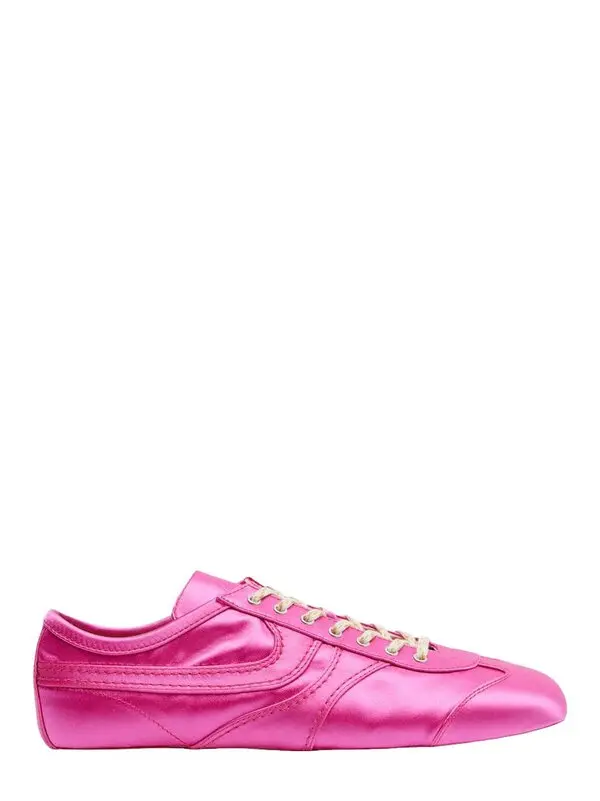 Dries Van Noten Satin Sneakers - Pink