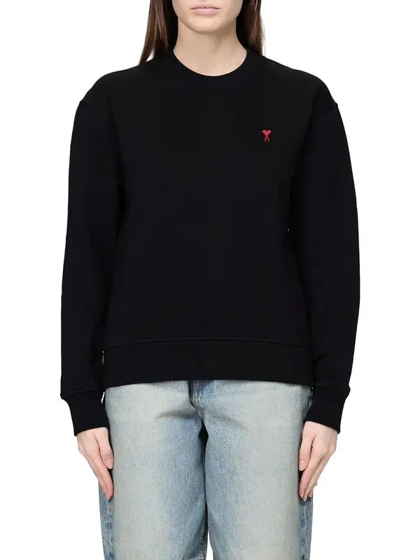 Ami Crewneck Sweatshirt - Black