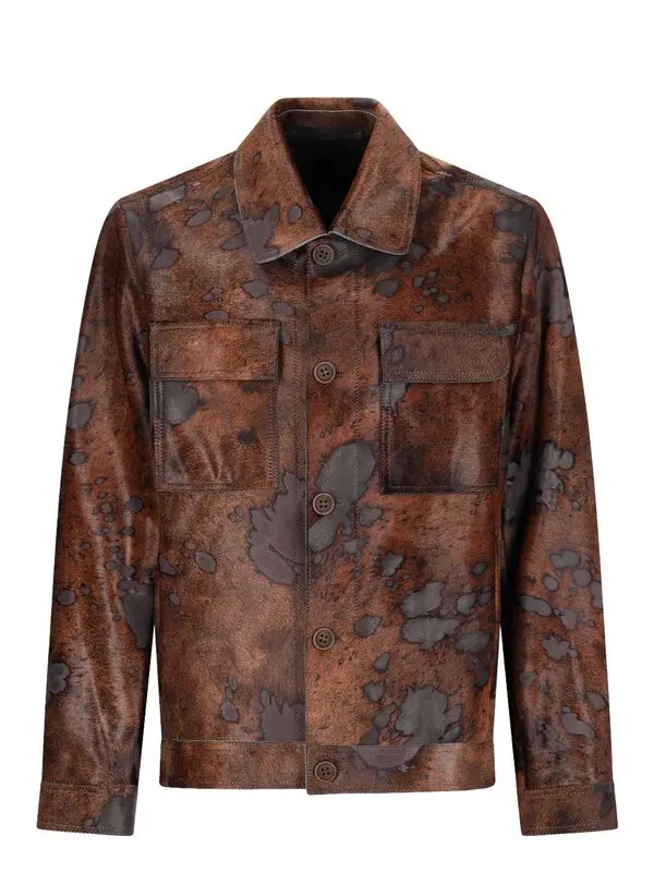 SALVATORE SANTORO Jacket - Brown