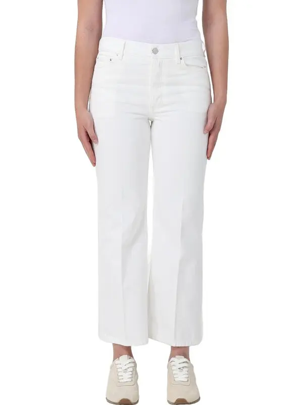 TOTEME Straight Leg Jeans - White