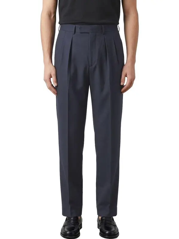 TOM FORD Wool And Cashmere Tailored Trousers - Black