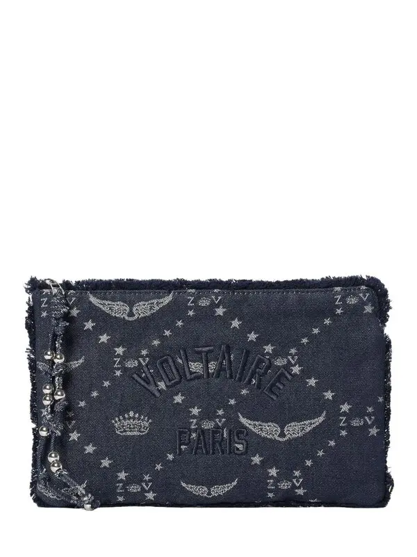 Zadig&Voltaire Clutch - Denim
