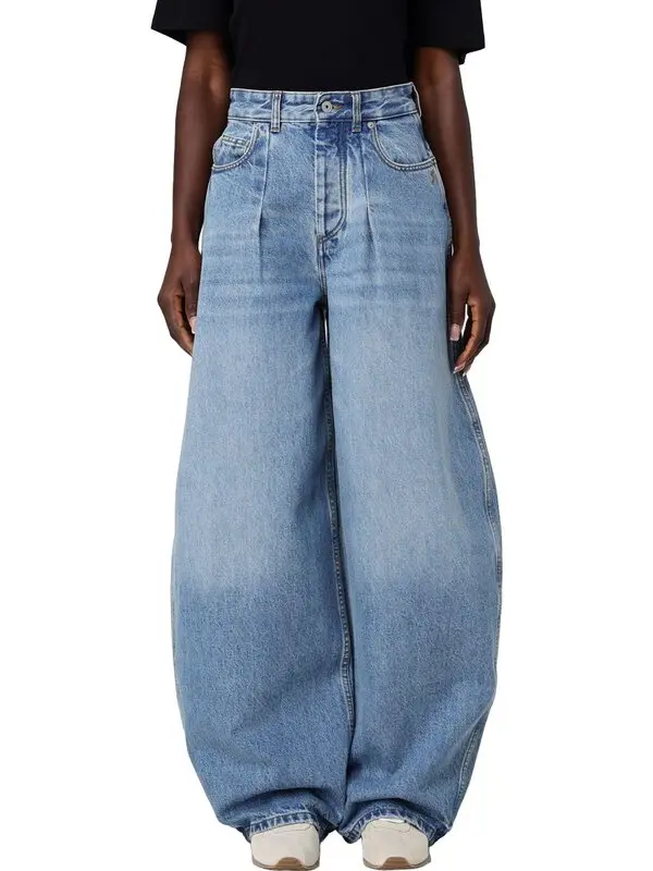 Jacquemus Le Denîmes Ovalo Baggy Jeans - Blue