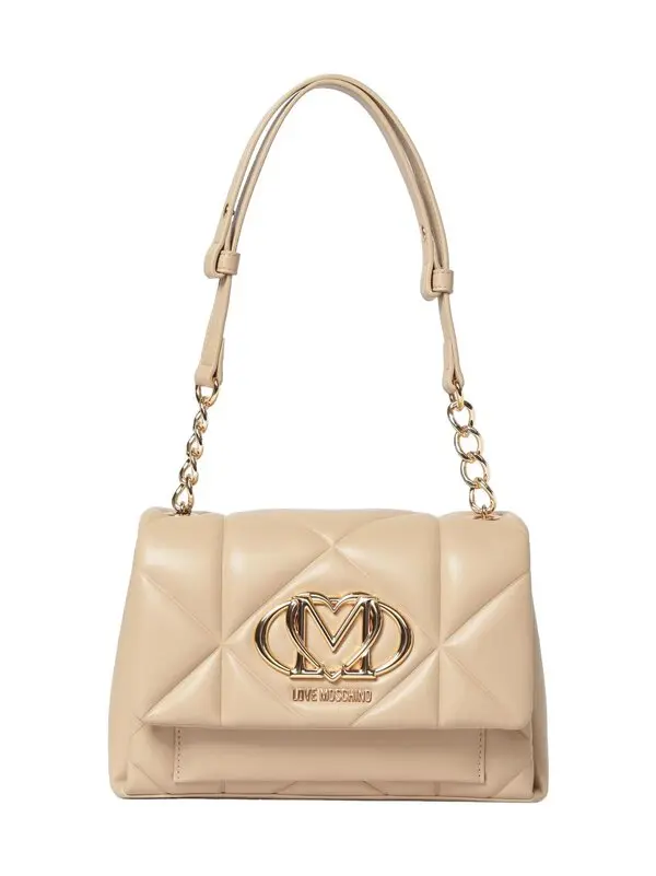 Moschino Shoulder Bag - Beige