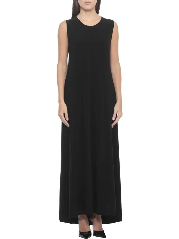 Norma Kamali Sleeveless Maxi Dress - Black