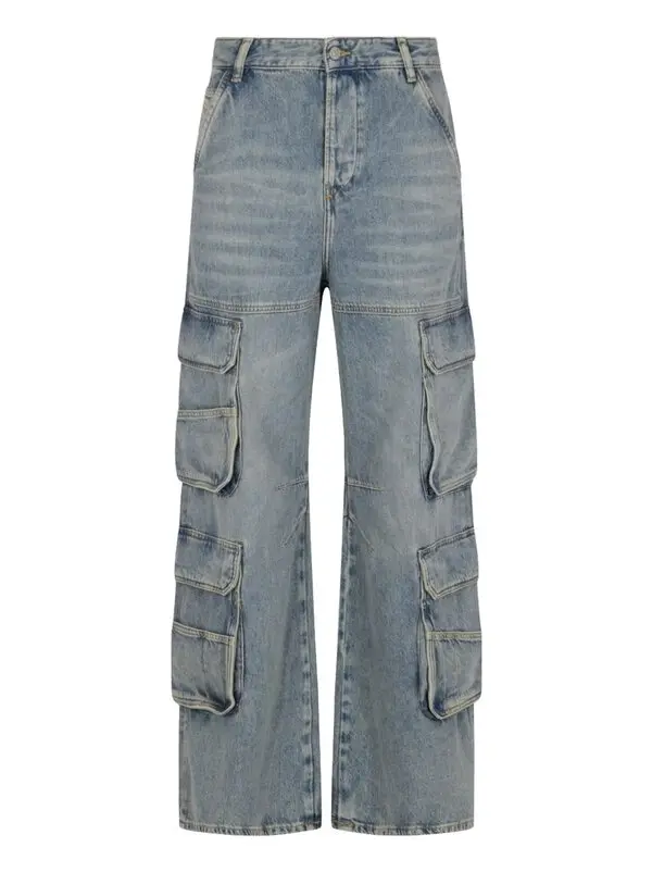 DIESEL® Cargo Jeans - Gnawed Blue