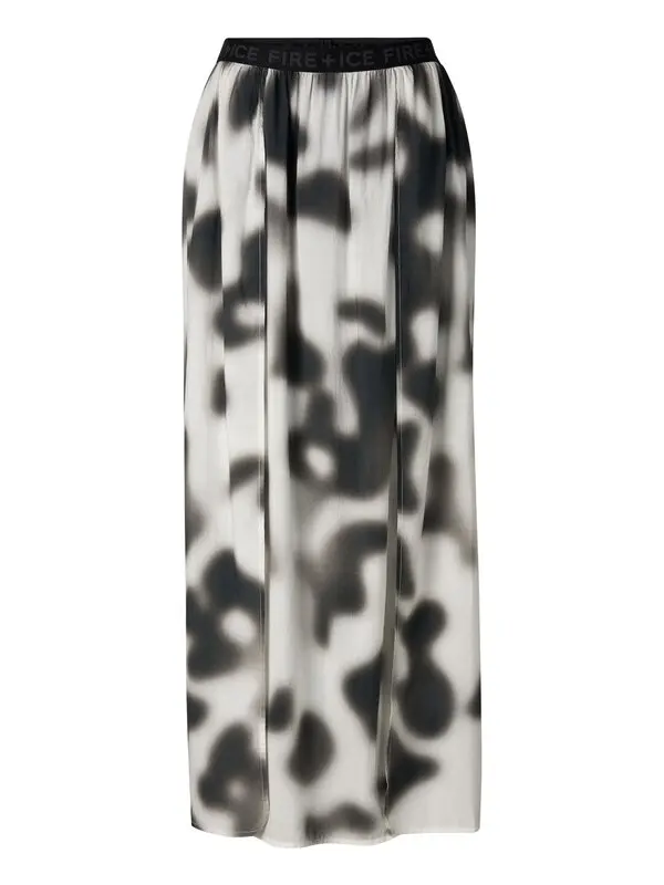 Bogner Nadea Maxi Skirt - Black/white