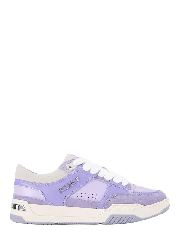Kurt Geiger Leather Hatton Sneakers - Purple