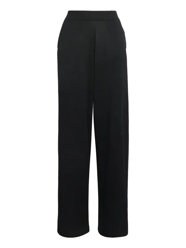 Johnstons Of Elgin Wool Ina Trousers - Black