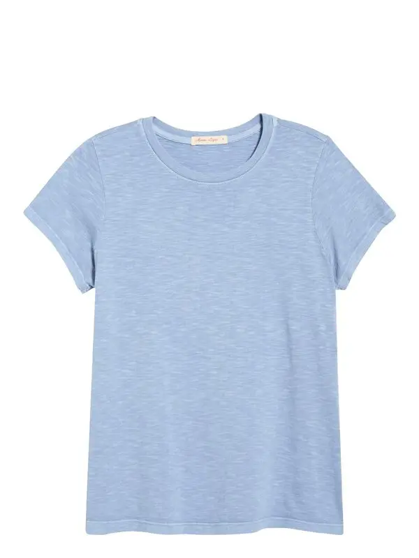 Marine Layer Swing Crewneck T-shirt - Coastal Blue