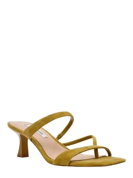 Steve Madden Strappy Sandal - Olive Oil Suede