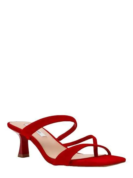 Steve Madden Ajay Strappy Sandal - Red Suede