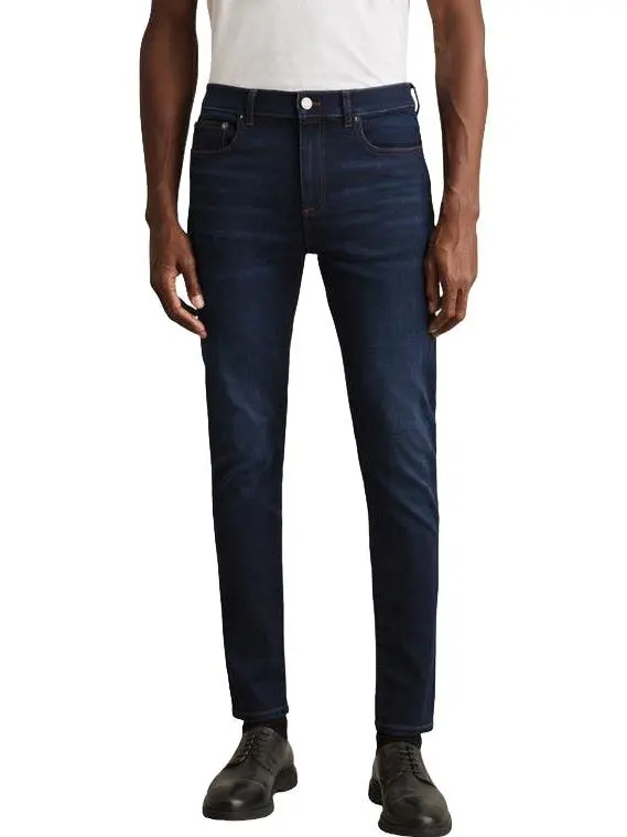 REISS Bleaker Slim Fit Jeans - Washed Dark Indigo