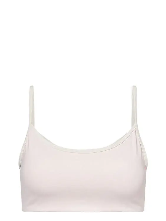 SISTERLY TRIBE Softsculpt Studio Logo-print Sports Bra - Mrshmlow Ballet Slipper