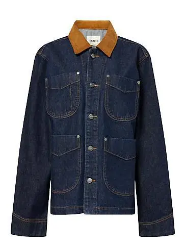 Khaite Patch-pocket Denim Jacket - Benson