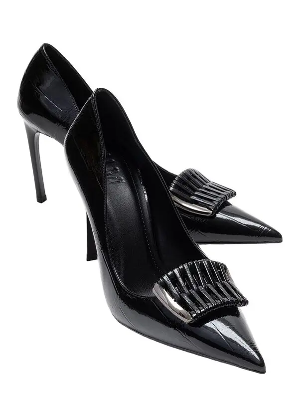 PROLOGUE SHOES Guerni Stiletto Pumps - Black Print