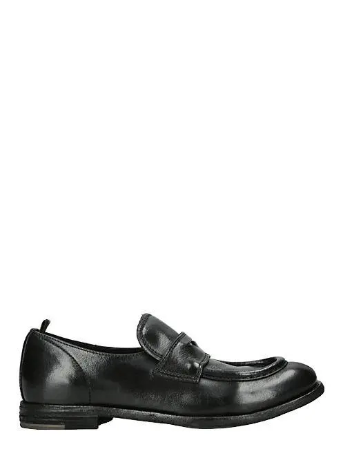 Officine Creative Kalliopi Leather Loafers - Black
