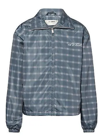 4TH & RECKLESS Check Woven Jacket - Grey