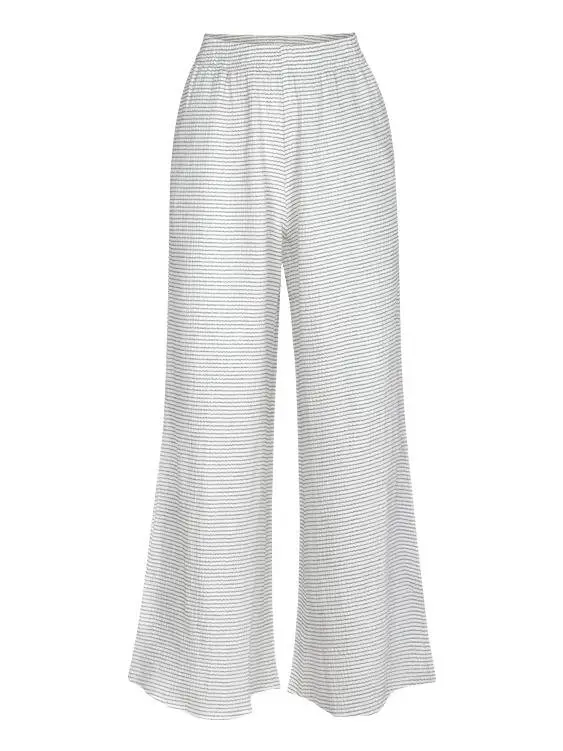 UNTITLED IN MOTION Neela Striped Wide-leg Pants - Mali Stripe