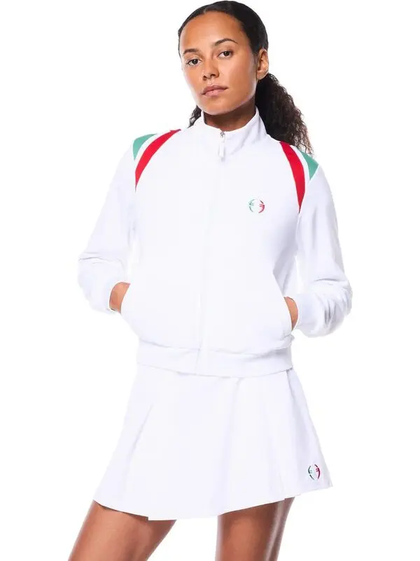 SERGIO TACCHINI Eredita Track Jacket - Brilliant White