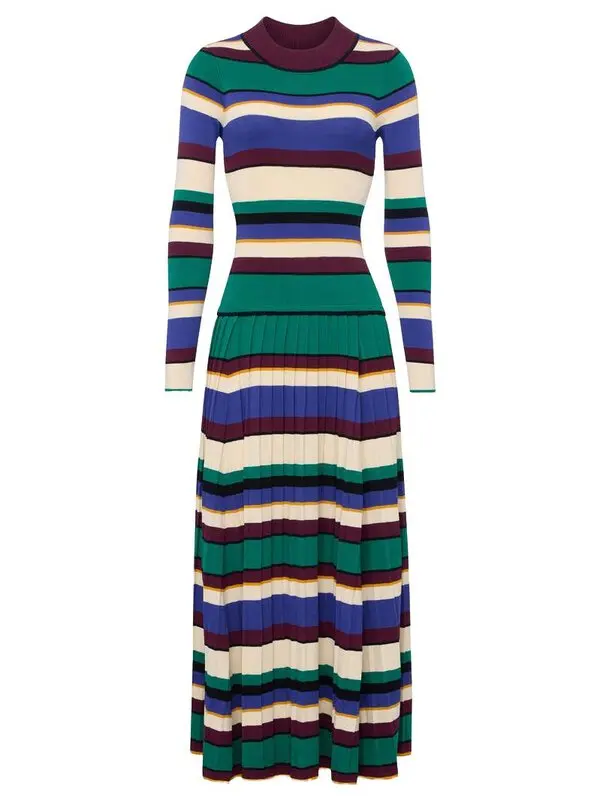 SIMONMILLER Sandrine Knit Maxi Dress - Tropical Multi