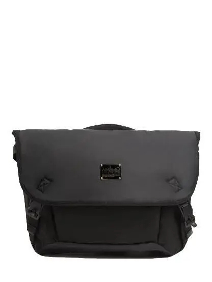 MANHATTAN PORTAGE Redux Laptop Messenger Bag - Black