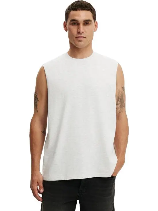 COTTON ON Everyday Fit Muscle - White Marle