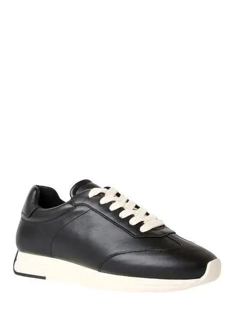 Aquatalia Rea Sneaker - Black Leather