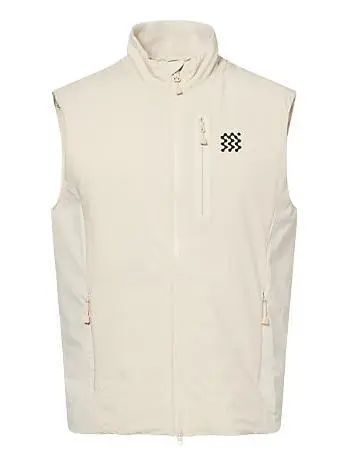 MANORS Nylon-shell Gilet - Ivory