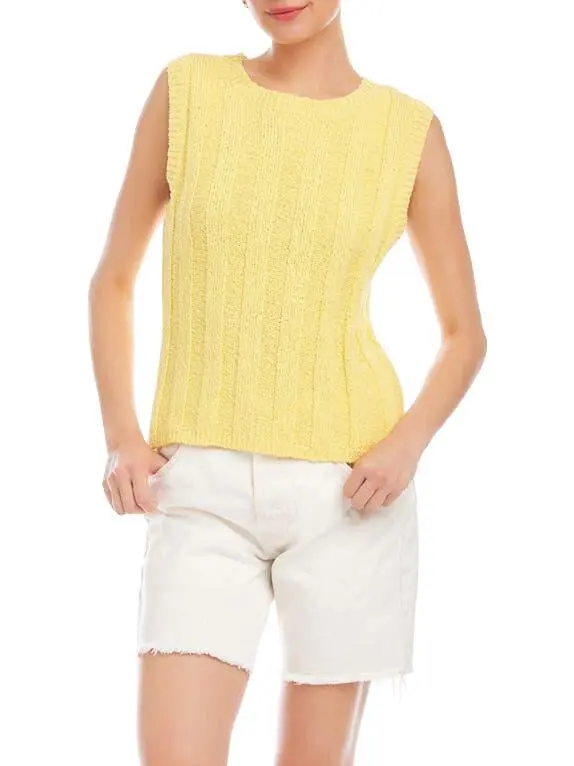Fifteen Twenty Cotton Rib Tank - Banana