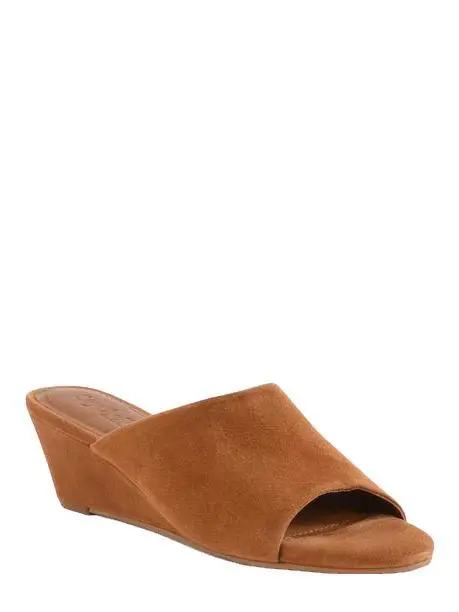 Seychelles Wedge Slide Sandal - Tan