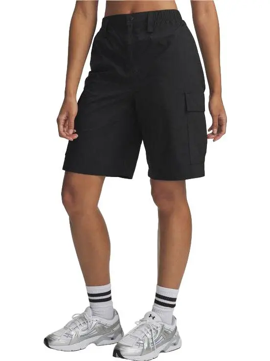 Under Armour Unstoppable Ripstop Cargo Shorts - Ultimate Black