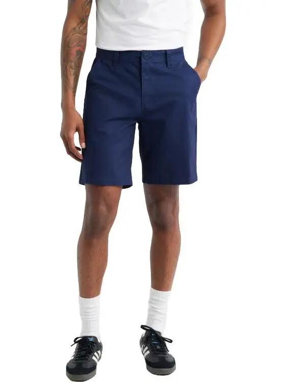 Brixton Santo Chino Shorts - Midnight Blue