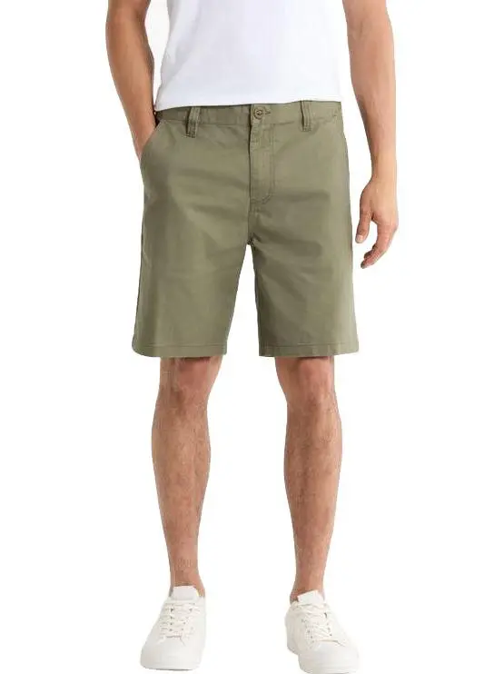 Brixton Santo Chino Shorts - Olive Surplus