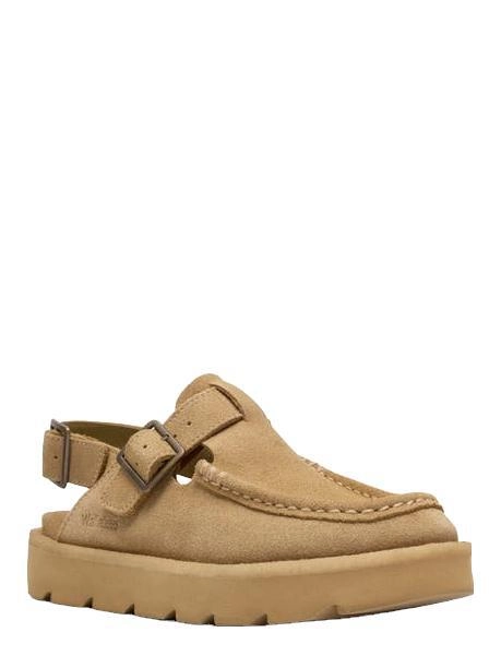 Clarks Meare Easy Slingback Mule - Maple Suede
