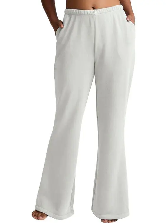 Beyond Yoga Flare Leg Sweatpants - Washed Vintage White