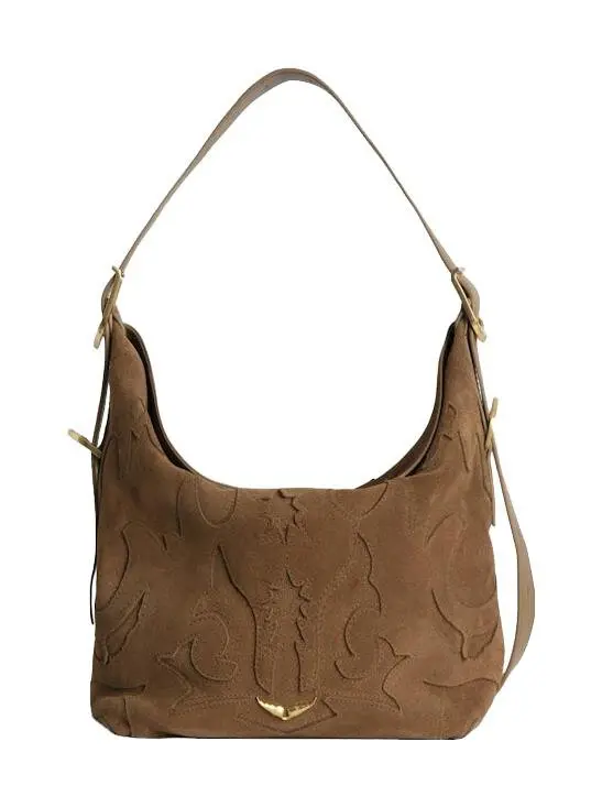 Zadig&Voltaire Jane Suede Bag - Cognac