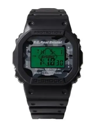 Casio G-shock X F.c. Real Bristol Fcrb Sophnet Dw5600vtfcrb - Resin