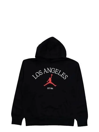 JORDAN Los Angeles Pullover Hoodie - Black