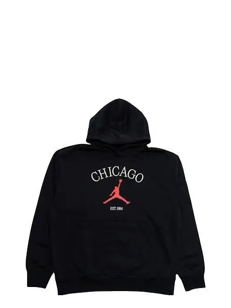 JORDAN Chicago Pullover Hoodie - Black