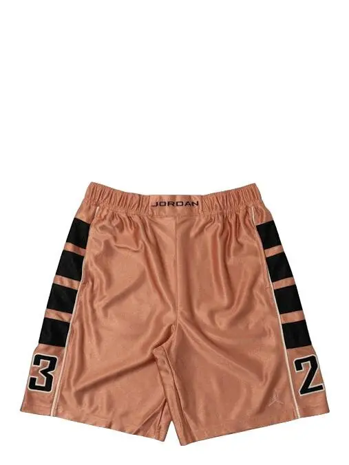 JORDAN Essentials Cat Scratch Shorts - Rust Pink/black/white