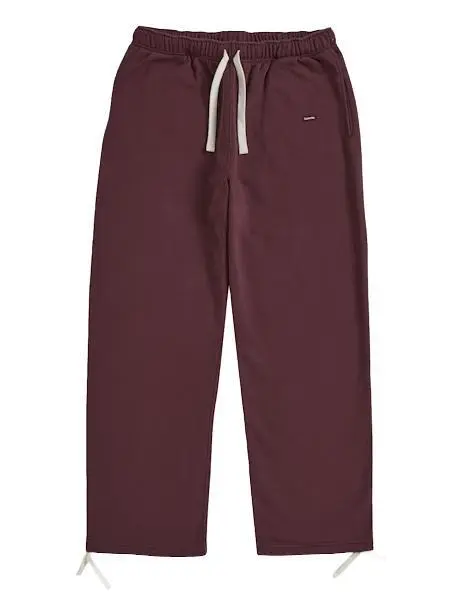 Supreme Small Box Drawstring Sweatpant - Maroon