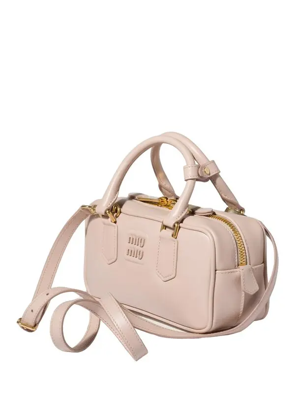 Miu Miu Arcadie Leather Bag - Water Lily
