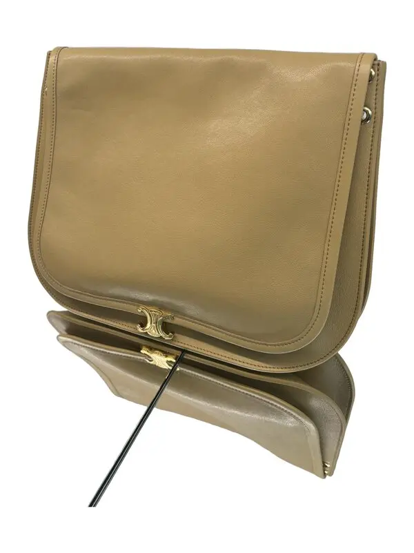 Celine New Color: Soft Triomphe Besace - Tan