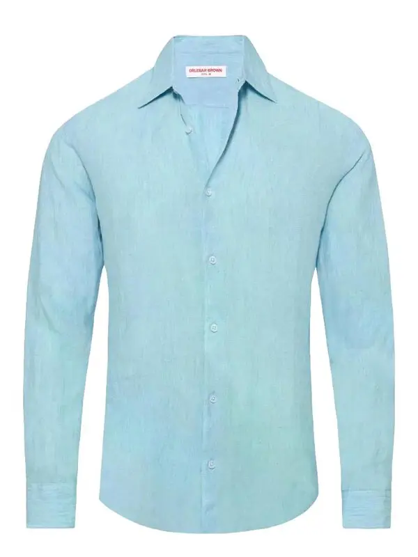 Orlebar Brown Giles Shirt - Blue